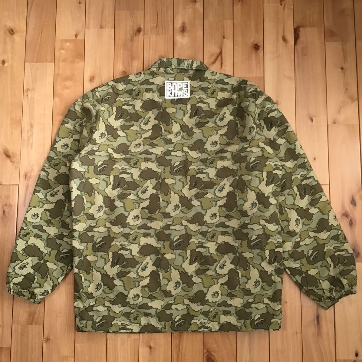 Bape × Kaws × Nigo BAPE × kaws cloud camo Coach jacket a bathing ape ...