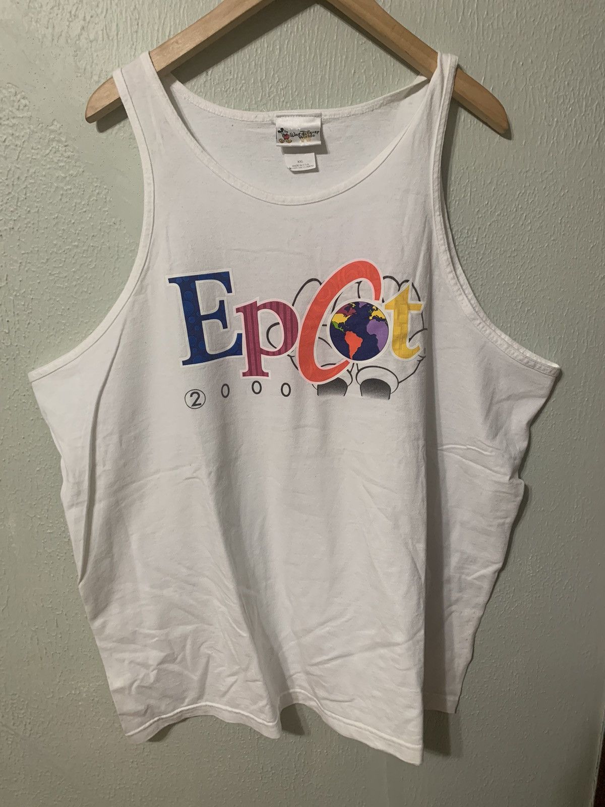 Disney × Vintage Vintage Disney Epcot 2000 Tank Top | Grailed