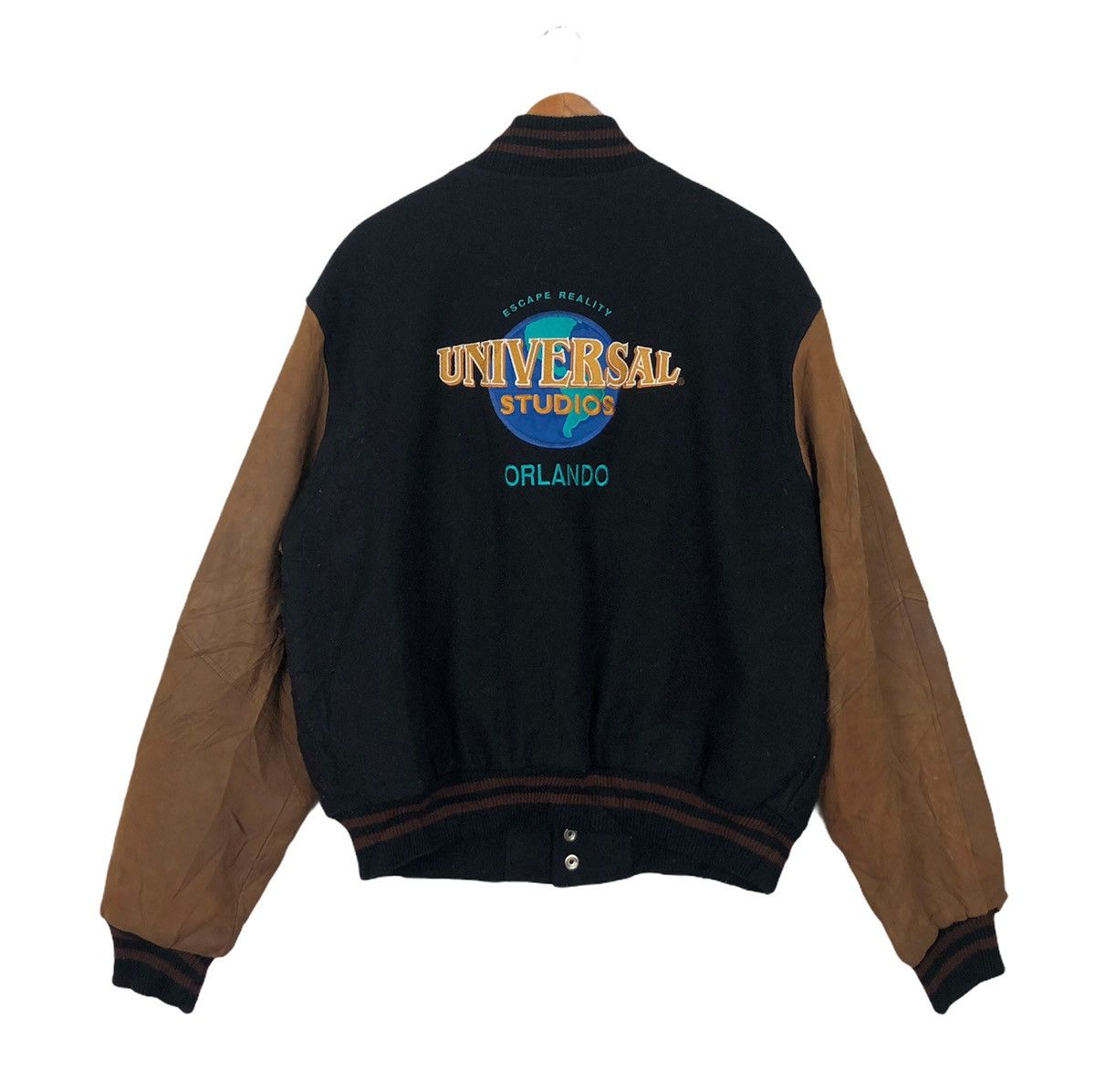 Vintage Vintage Universal Studio Orlando Varsity Jacket | Grailed