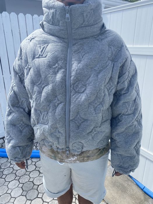 Louis Vuitton Louis Vuitton monogram puffer coat | Grailed