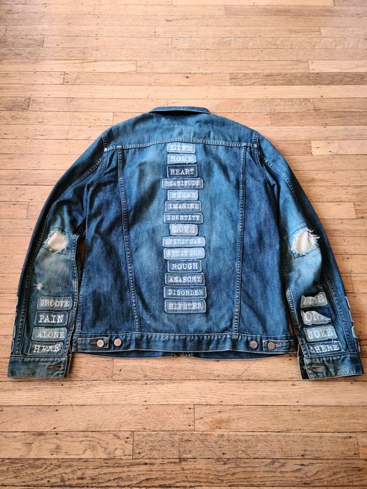 Number (N)ine Number Nine SS02 "Modern Age" Denim Jacket | Grailed