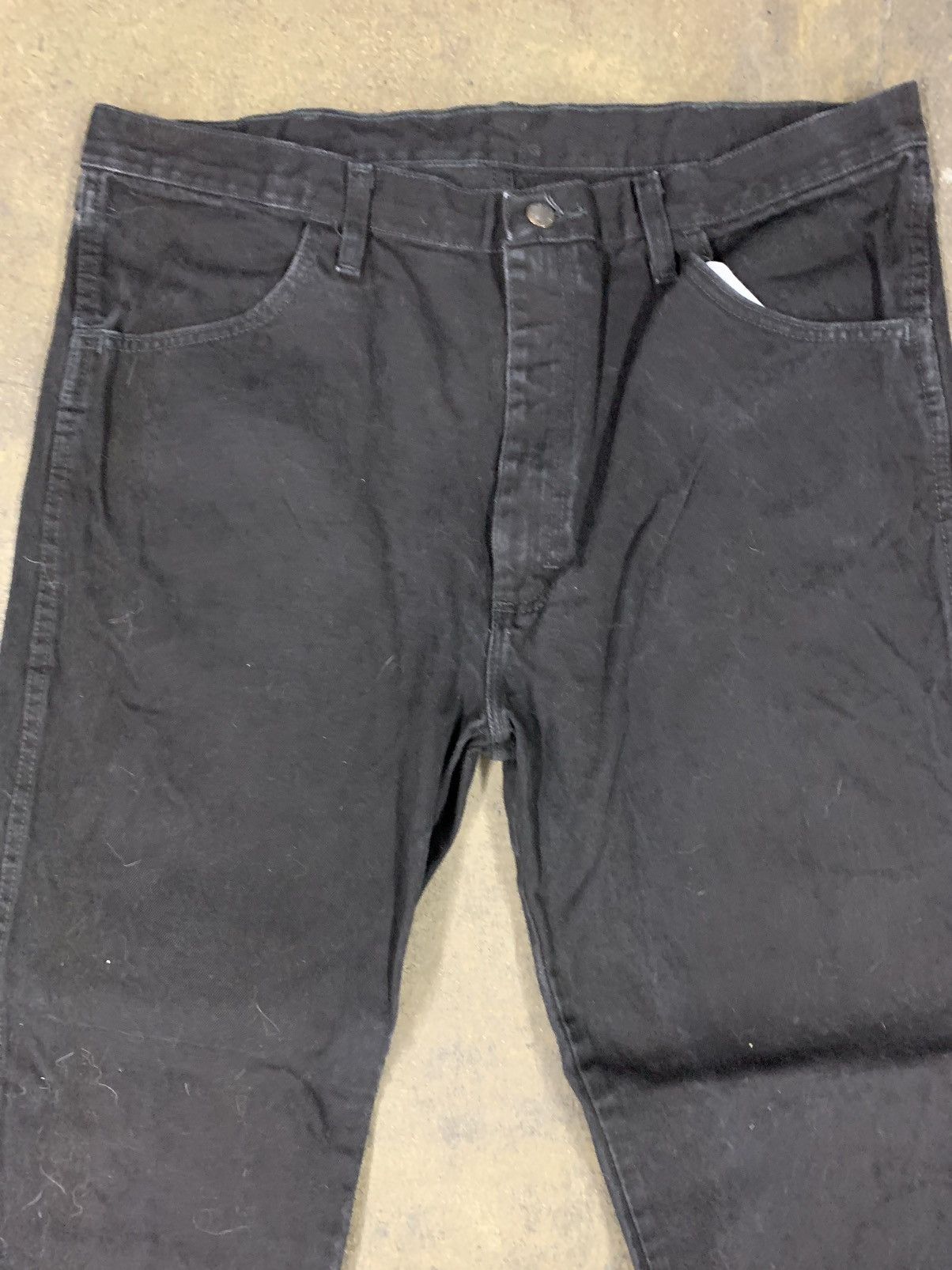 Wrangler Vintage Rustler Black Jeans 37 x 32 | Grailed