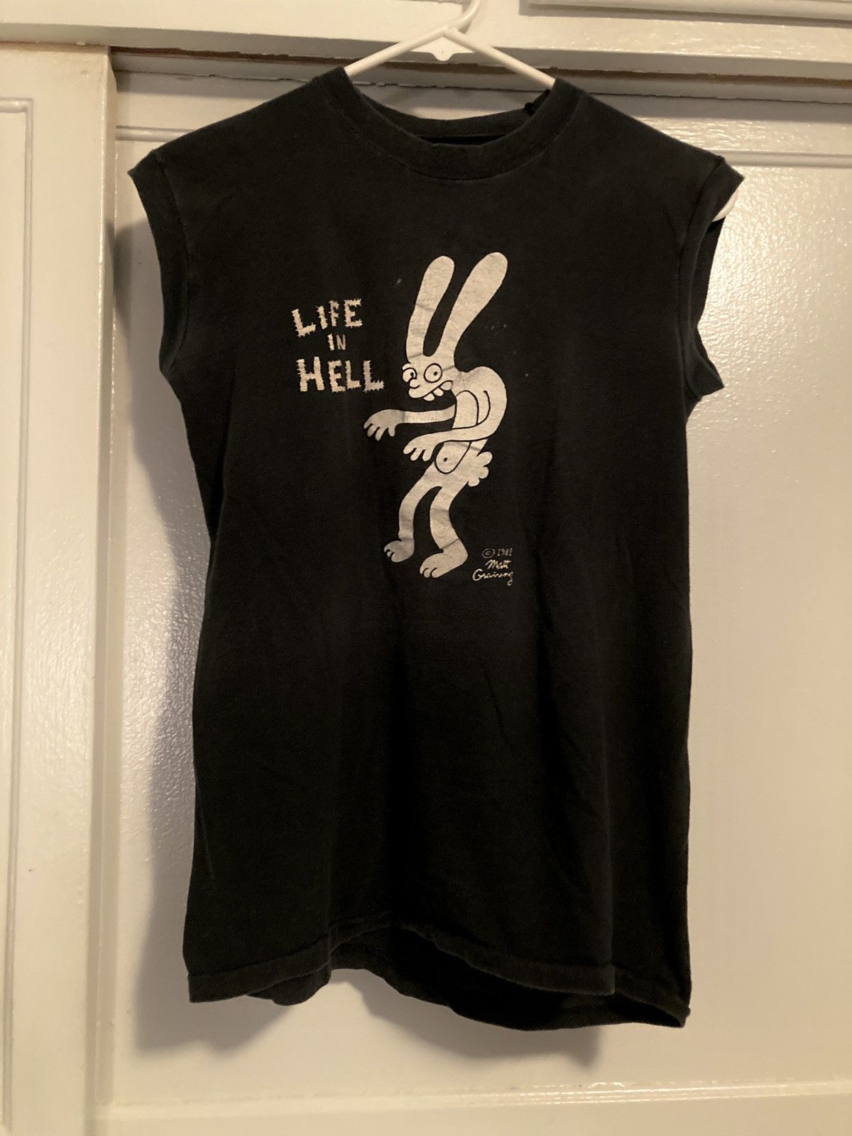 Vintage Vintage 1981 LIFE IN HELL Matt Groening T-Shirt * Simpsons ...