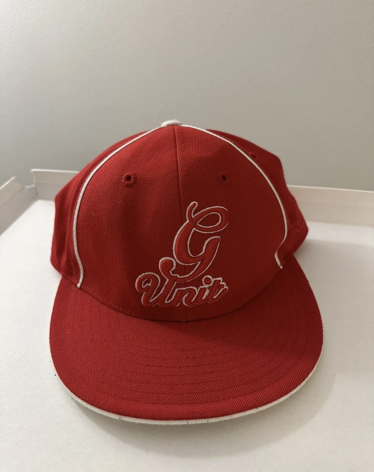 G-Unit × Vintage G-Unit Fitted Hat Cap 7 3/8 Reebok 50 Cent | Grailed