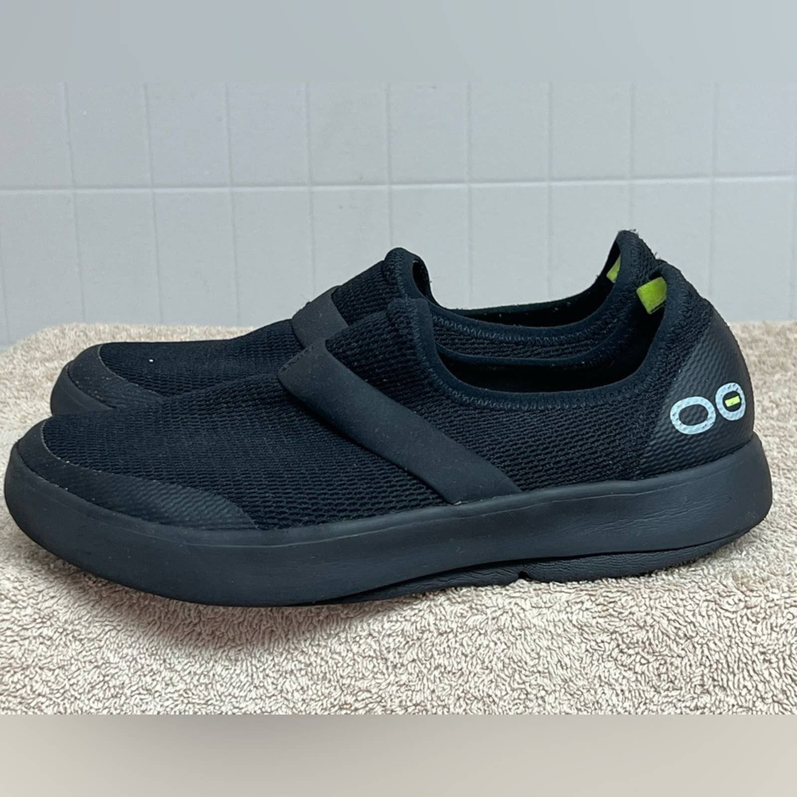 Other Oofos OOmg eeZee Low Shoes Comfort Recovery Sneakers Black | Grailed