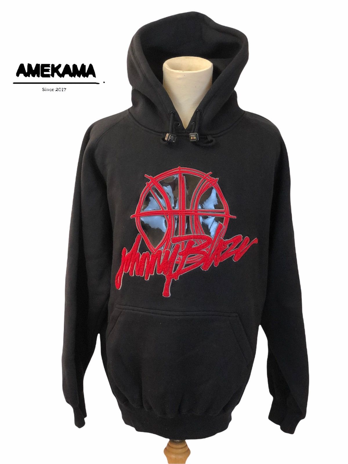 NBA × Rap Tees Rare Vintage Johnny Blaze Big Logo Hoodies | Grailed