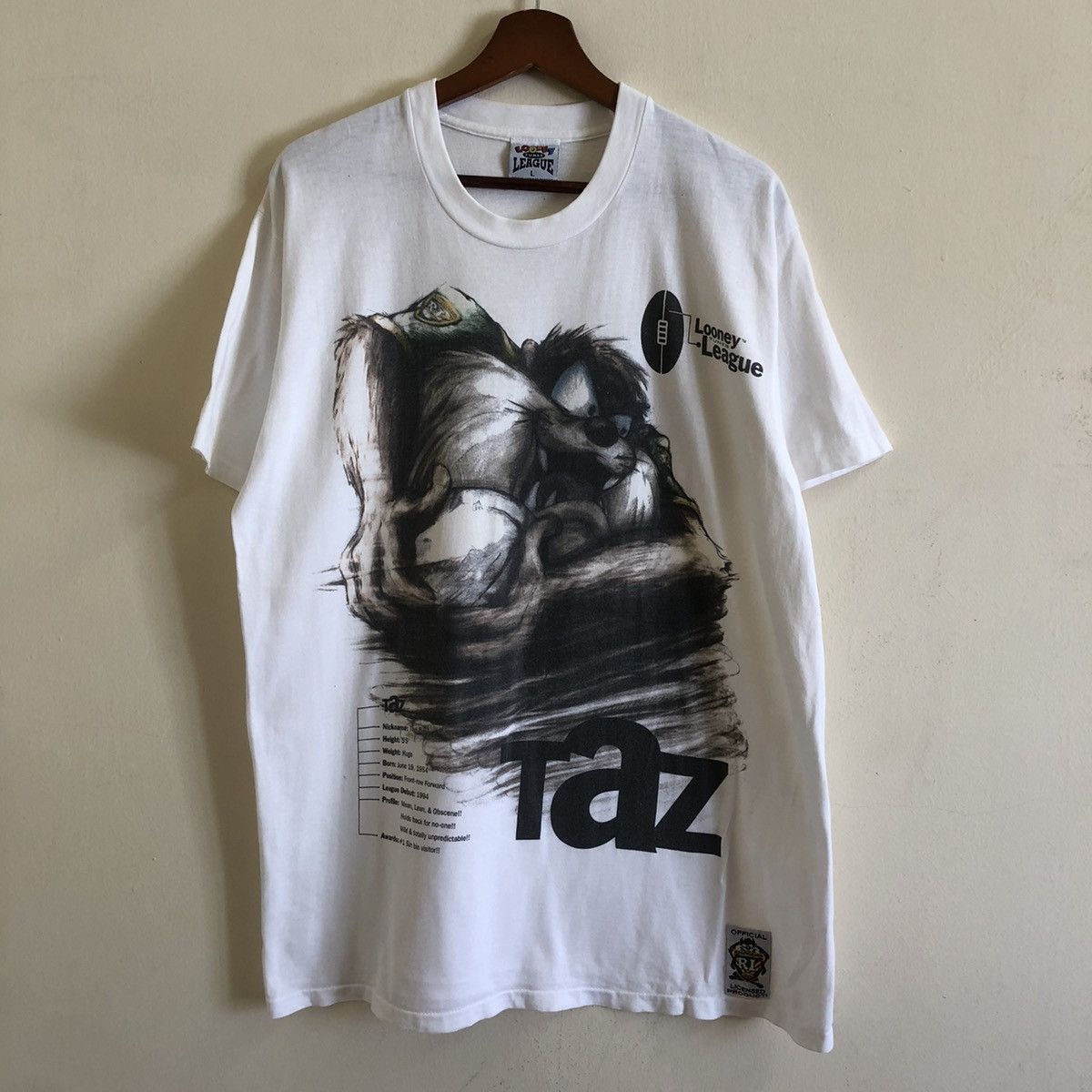 Anime × Cartoon Network × Vintage 90’ Single stitch Looney Tunes League ...