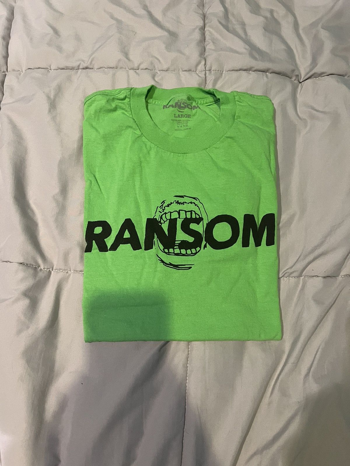 Ransom Clothing Green ransom tee | Grailed