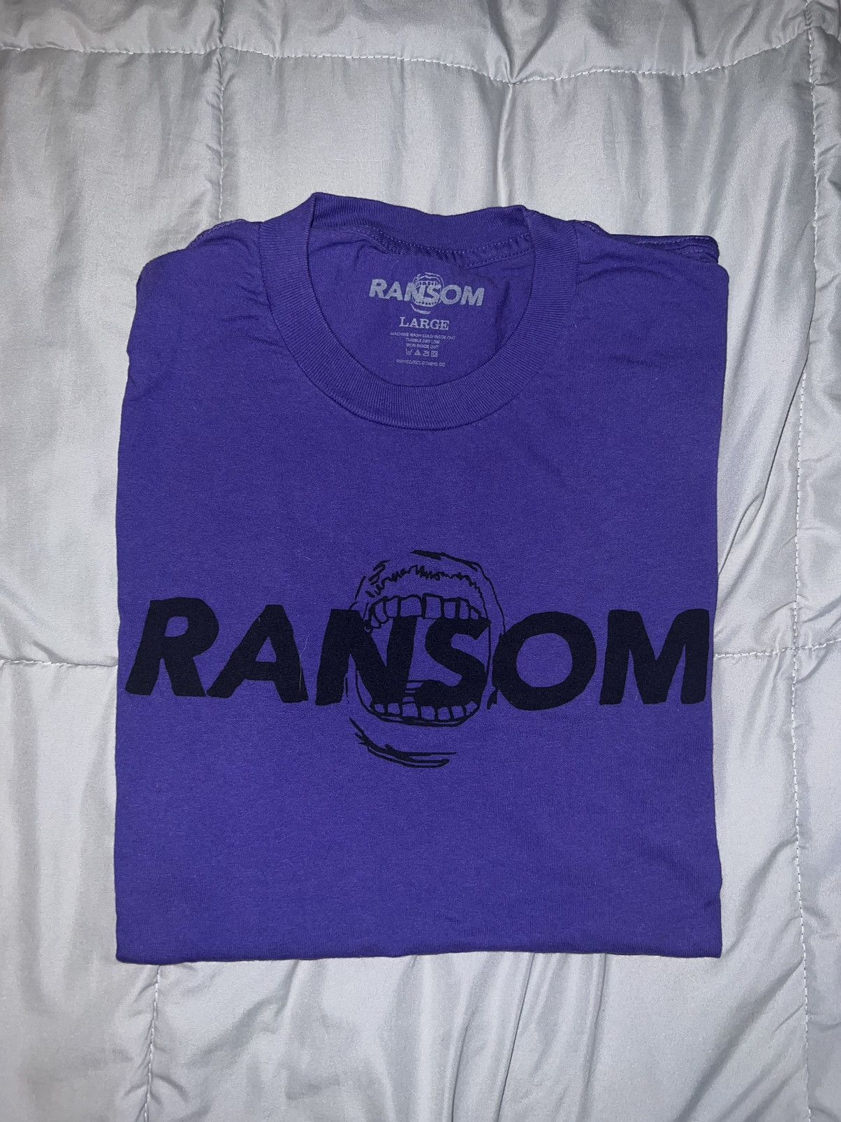 Ransom Clothing Ransom Purple tee | Grailed