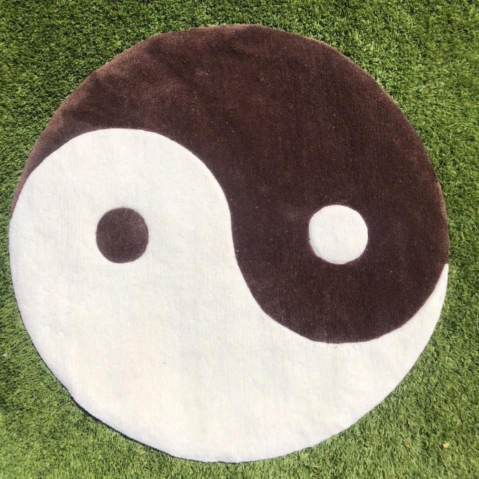 Custom YING YANG TUFTED RUG | Grailed