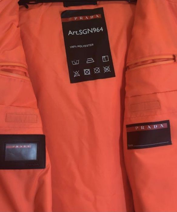 Prada Prada Neon Linea Rosa coat | Grailed