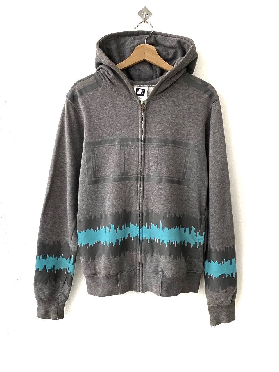Phenomenon AW2002 Swagger Frequency Design Zip Ups Hoodies | Grailed