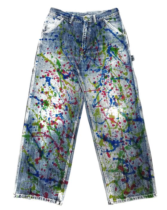 Carhartt 🔥ICONIC Carhartt Distressed Paint Splatter Work Pants🔥 | Grailed