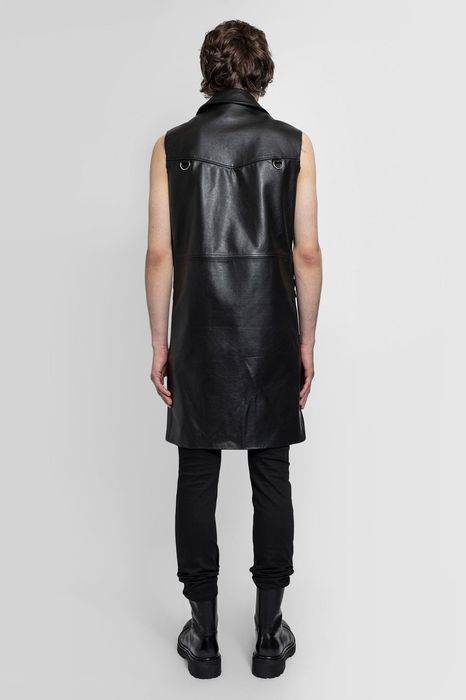 Raf Simons Raf Simons Redux SS98 Black Palms Runway Leather Jacket ...