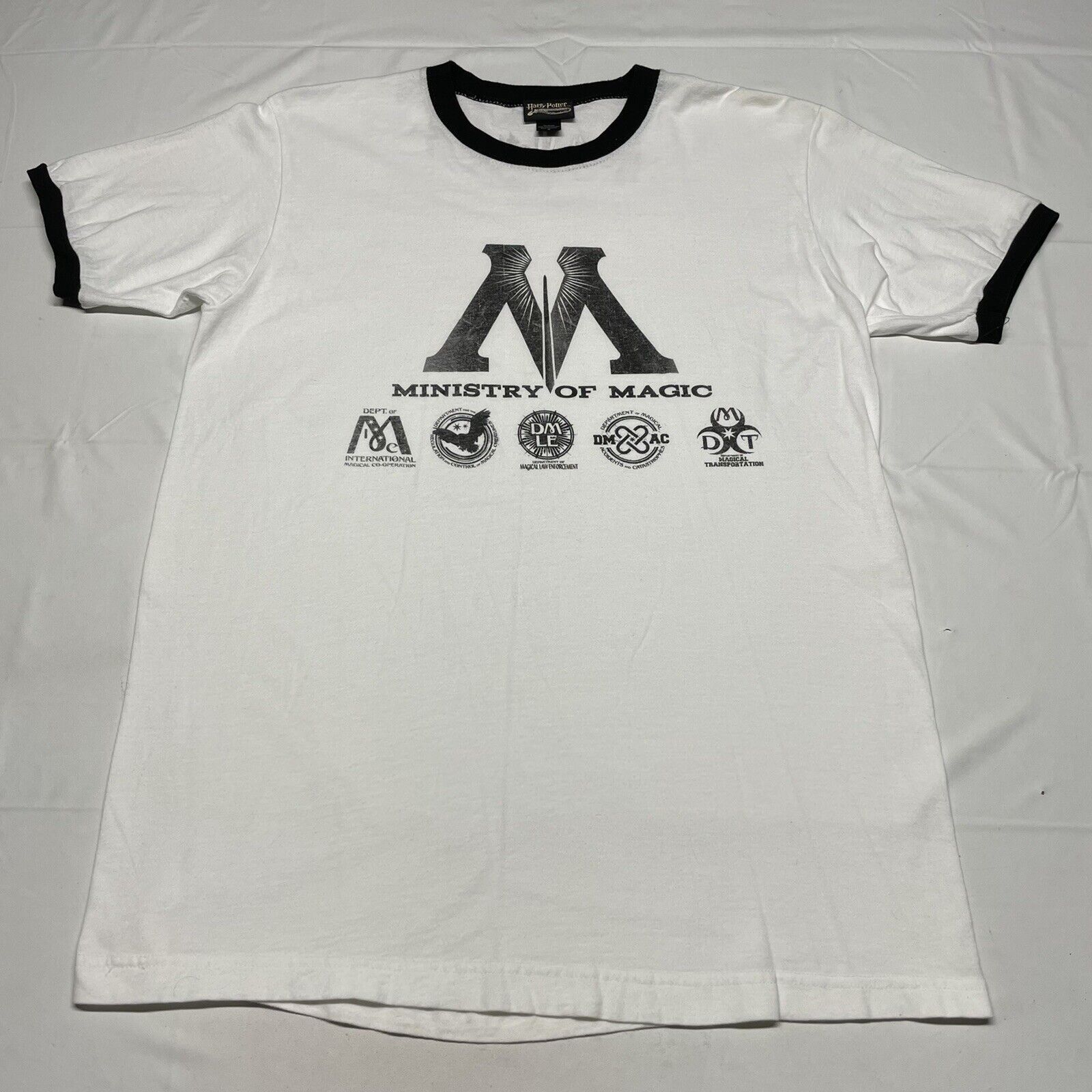 Vintage Harry Potter Ministry Of Magic T-Shirt Mens Medium Order Of The ...
