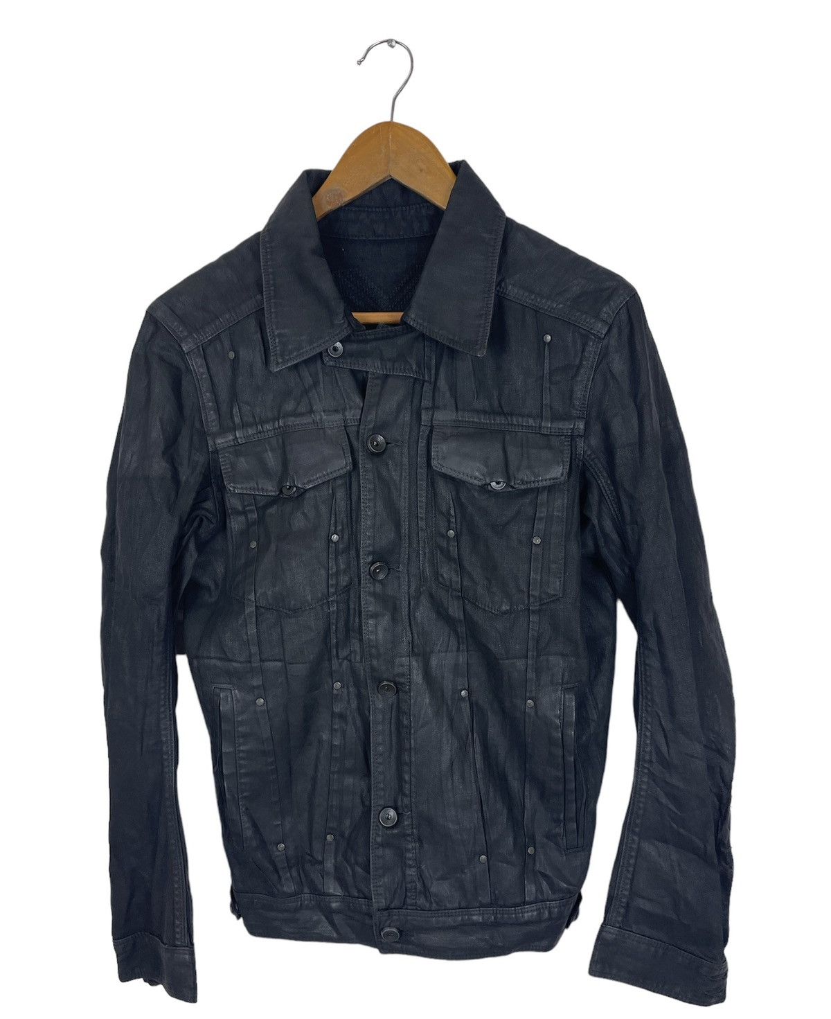 Diesel × Vintage × Waxed DIESEL NICE DESIGN WAXED JACKET | Grailed