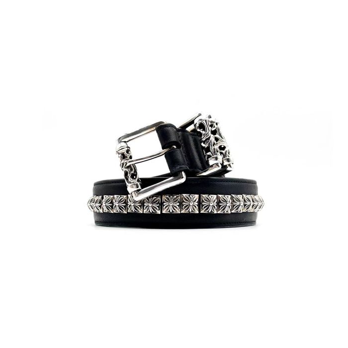 Chrome Hearts Chrome Hearts Cross Stud Roller Belt | Grailed