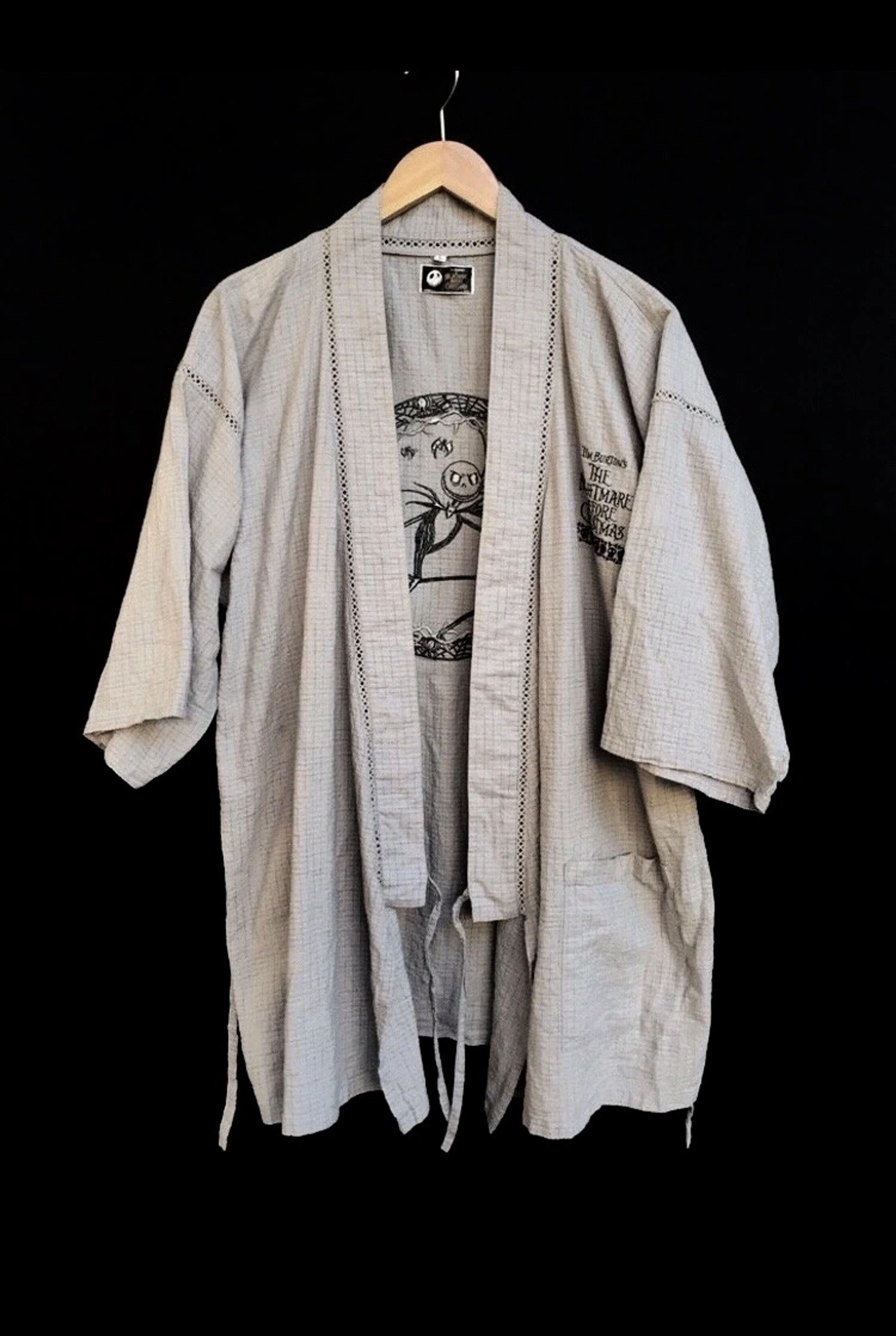Japanese Brand Movie Tim Burton's The Nightmare Before Cristmas Kimono ...