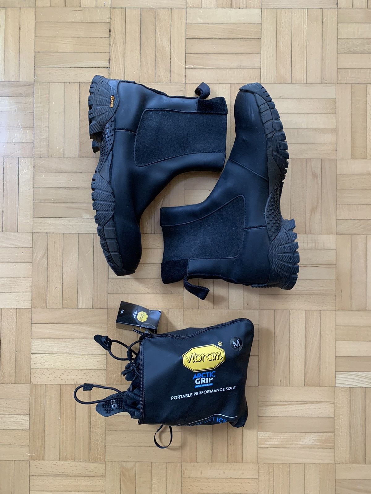 1017 ALYX 9SM Alyx Rubber Boots with Vibram Arctic Grip | Grailed