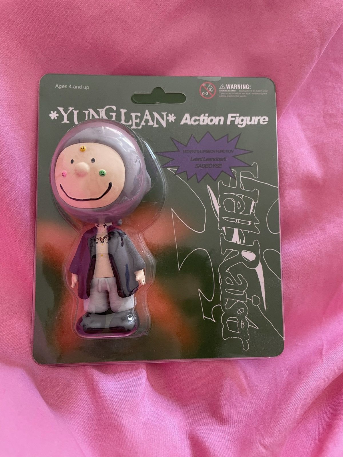 Sad Boys × Yung Lean Yung Lean Hell Raiser Toy Action Figure | Grailed