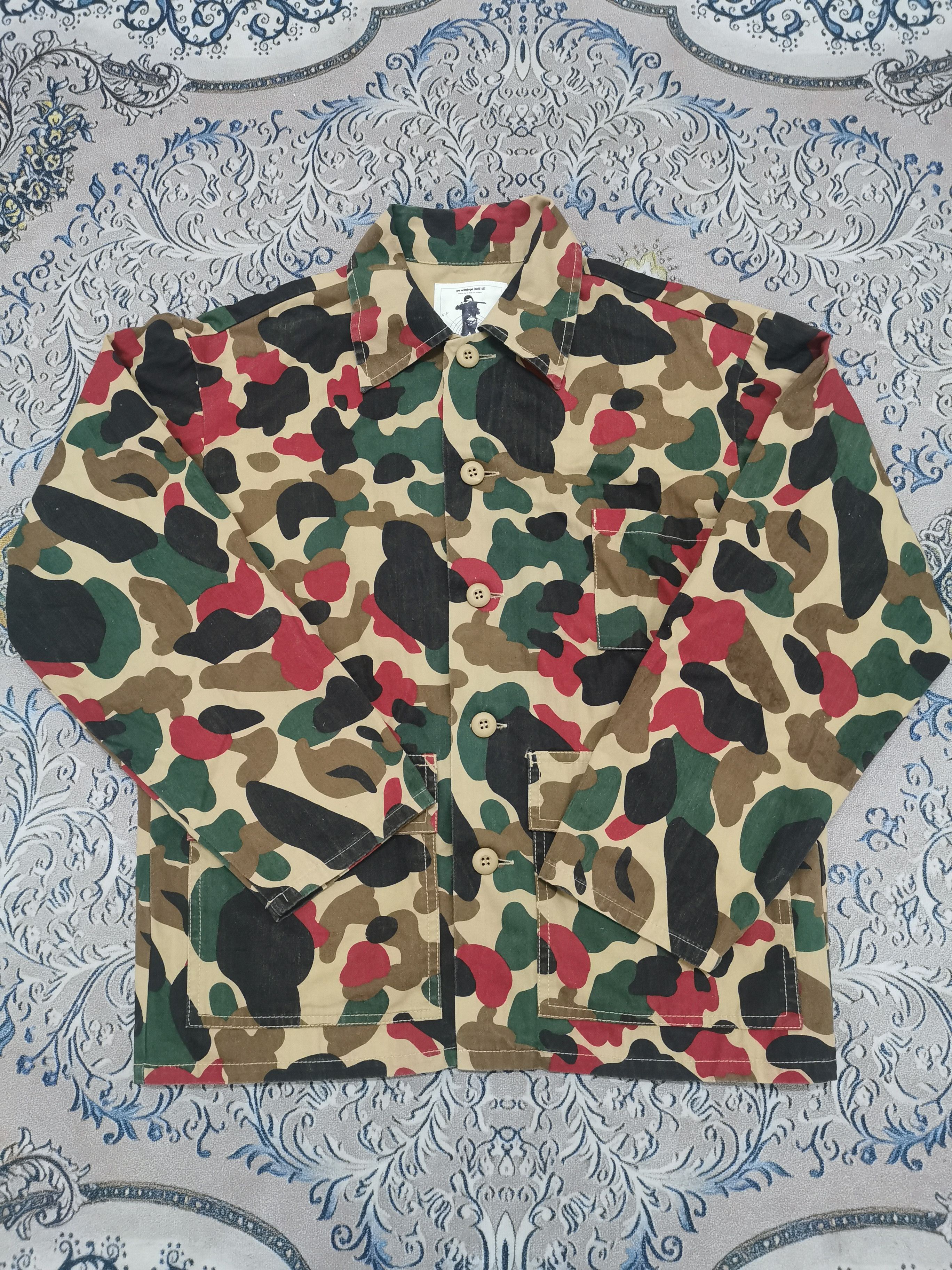 Bape Vintage Human Camo Jacket | Grailed