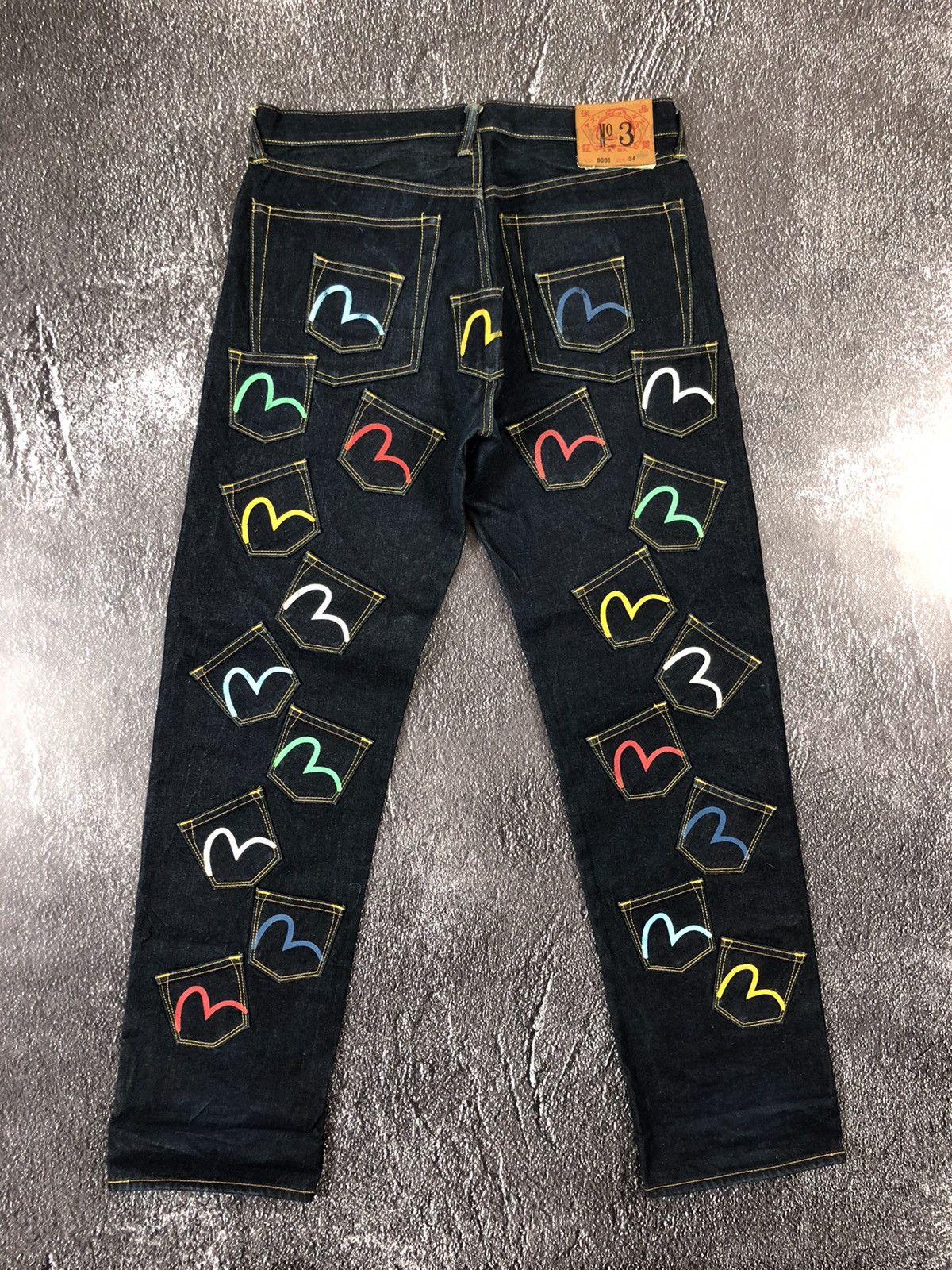 Evisu × Streetwear × Vintage Evisu multi pocket jeans denim | Grailed