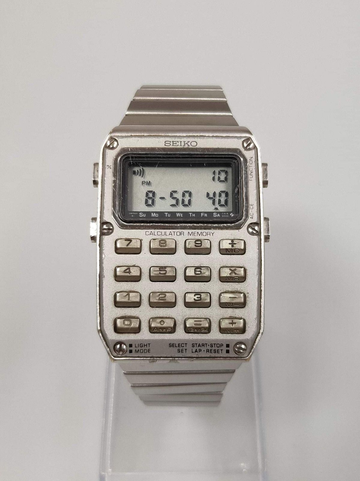 Seiko × Vintage Vintage SEIKO Calculator C515-5000 Digital Men’s Watch ...