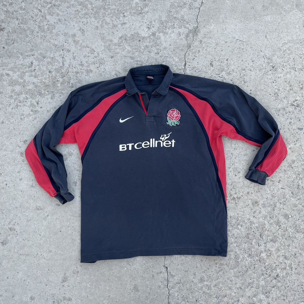 Nike Vintage Nike England Rugby 90s Longsleeve T-shirts Y2K | Grailed