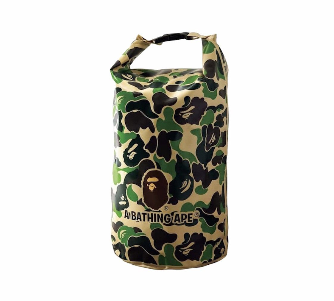 Bape OG A BATHING APE ABC CAMO Dry Bag Appendix Of Magazine Japan | Grailed