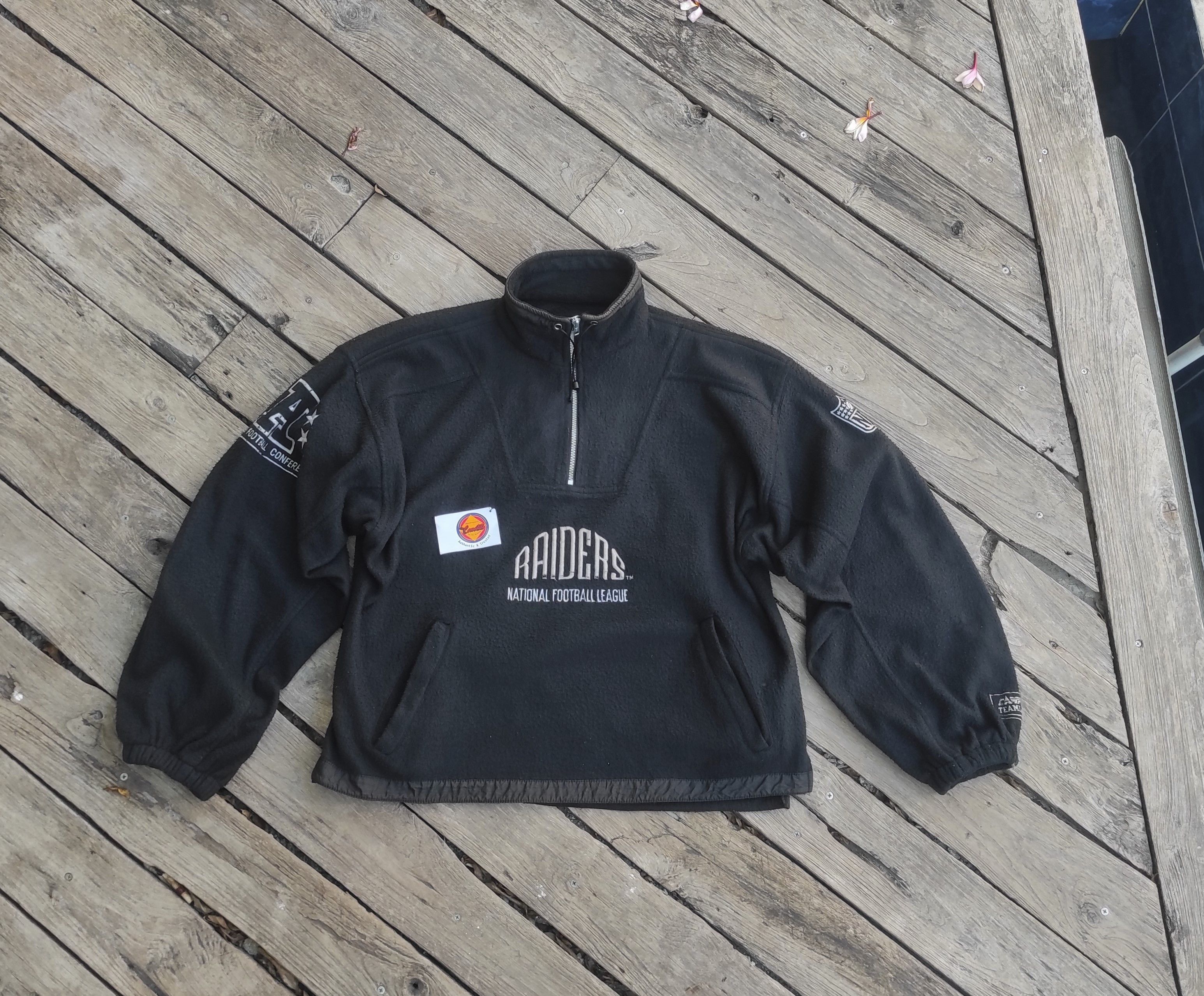 NFL × Oakland Raiders Campri LOS ANGELES RAIDERS 1991 ANORAK Vintage ...