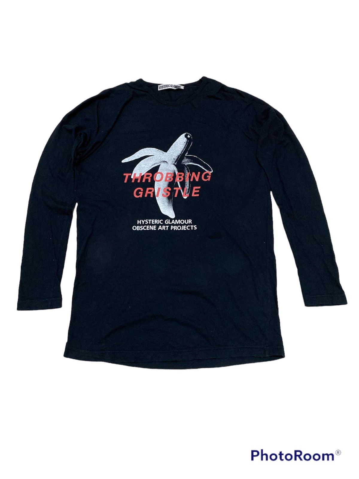 Hysteric Glamour Hysteric Glamour x Throbbing Gristle Band shirt | Grailed