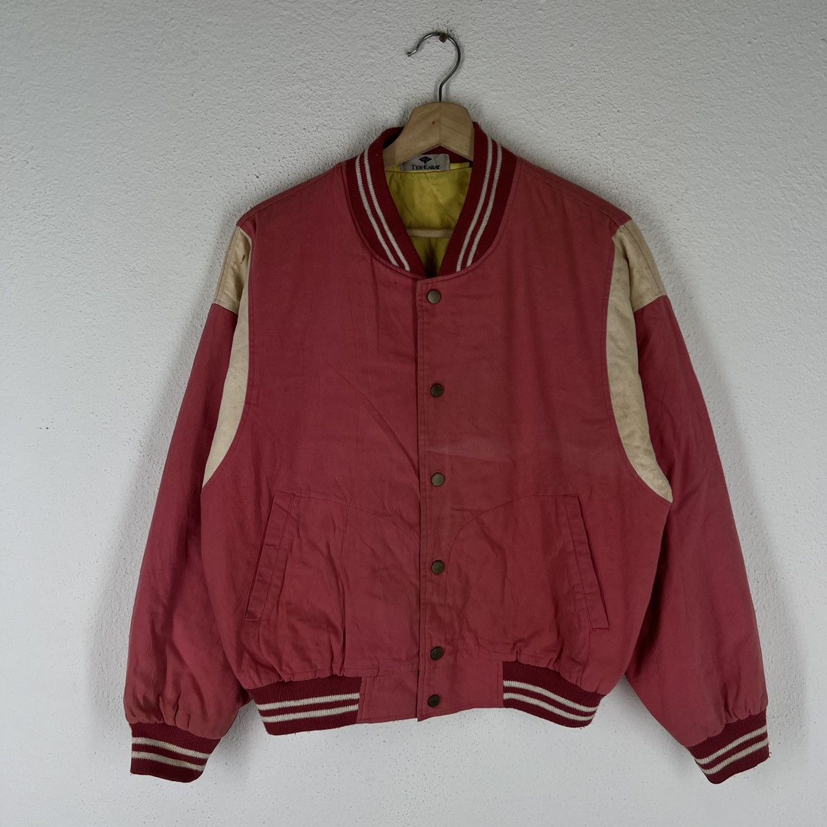 Japanese Brand × Varsity Jacket VINTAGE VARSITY JACKET JAPAN MADE BIG ...