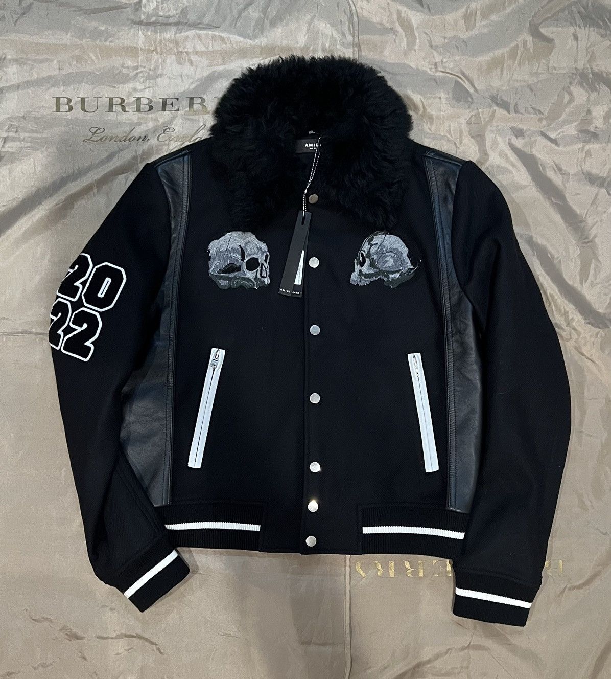 Amiri AMIRI Wes Lang varsity jacket size 52 $3000 | Grailed