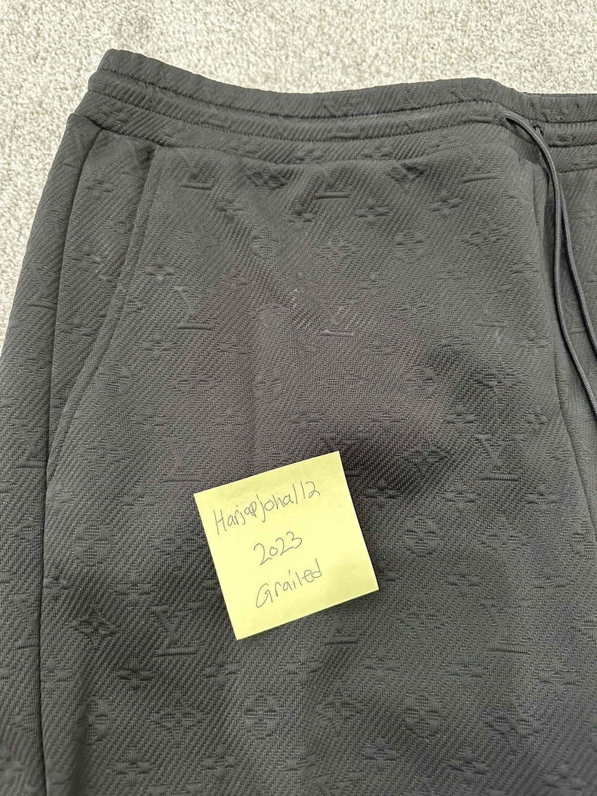 Louis Vuitton LOUIS VUITTON MONOGRAM TRACK PANTS | Grailed