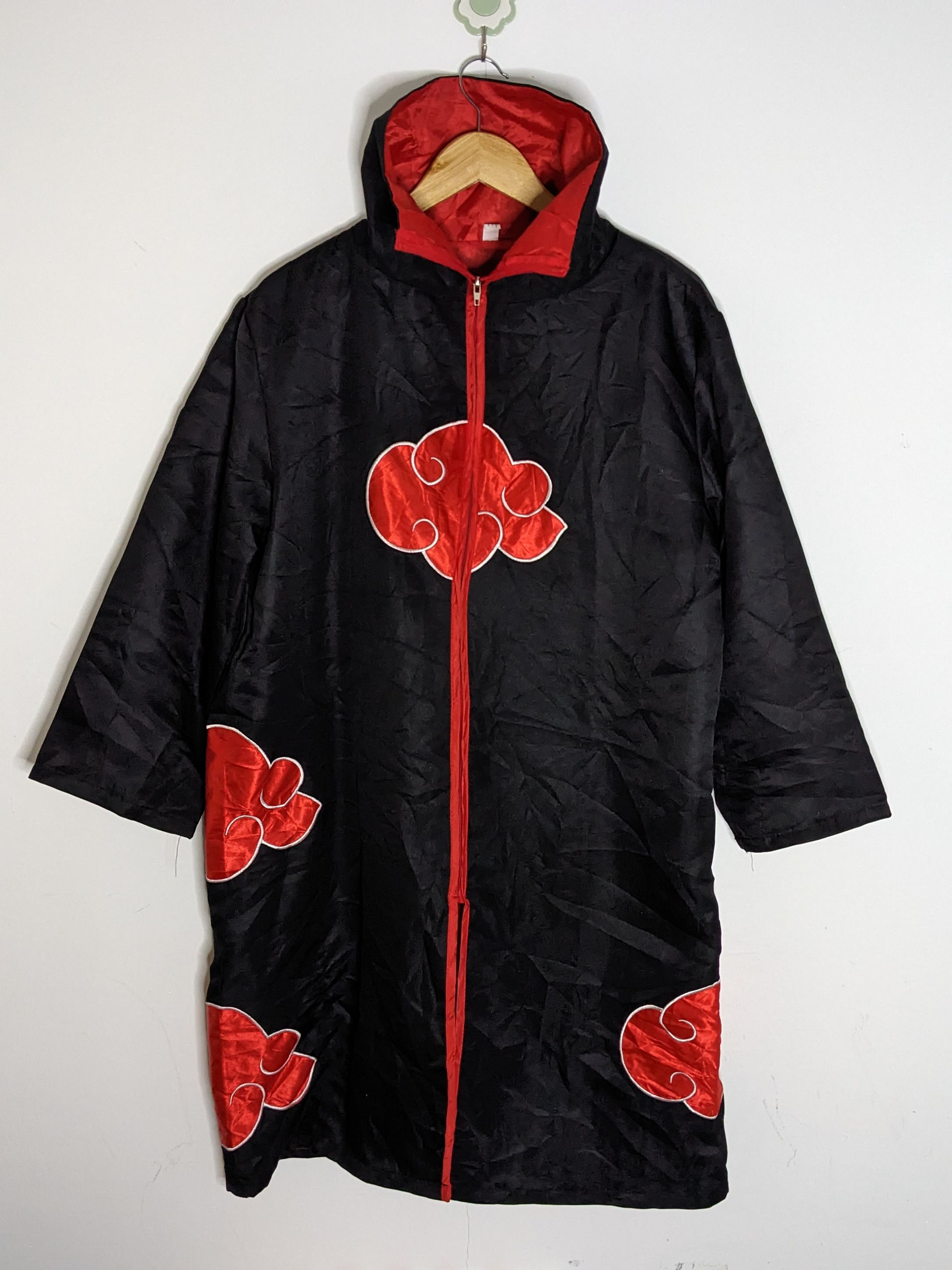 Japanese Brand Akatsuki Naruto Anime Cosplay Cloack Robe | Grailed