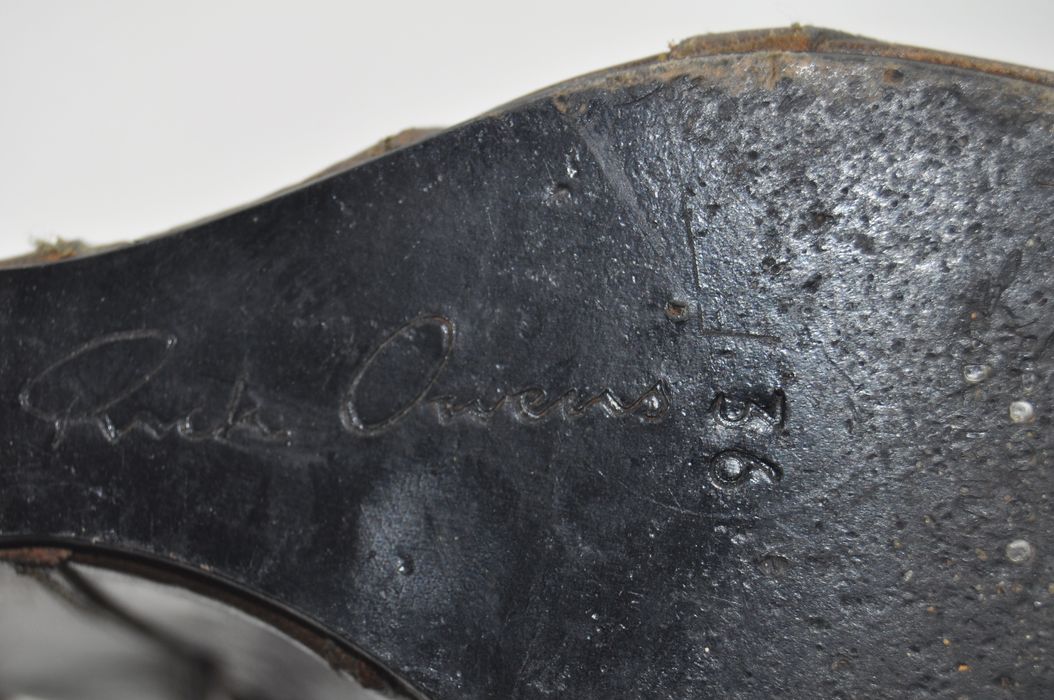 Rick Owens Rick Owens - S/S 11 - "Anthem" - Cutout Wedge Sandals | Grailed