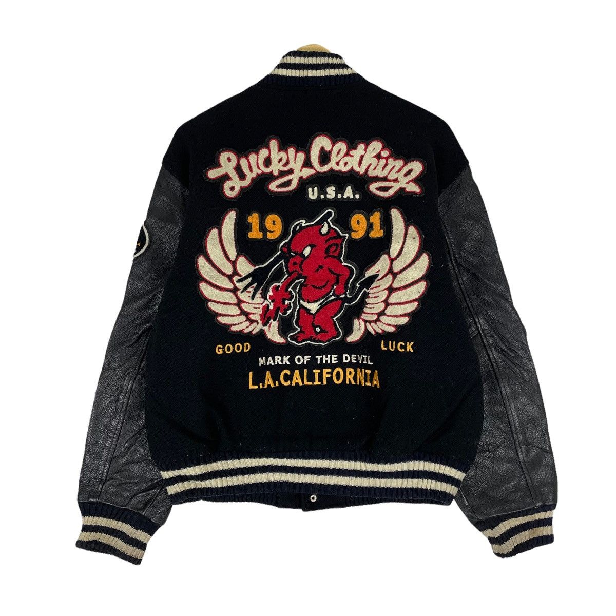 Tedman × Vintage 🔥TEDMAN Limited Edition Lucky Devils Jacket | Grailed