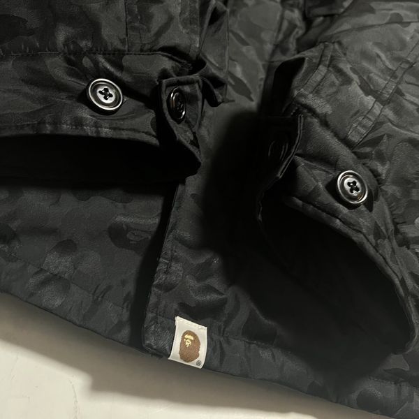Bape BAPE Puffer jacket black camo | Grailed