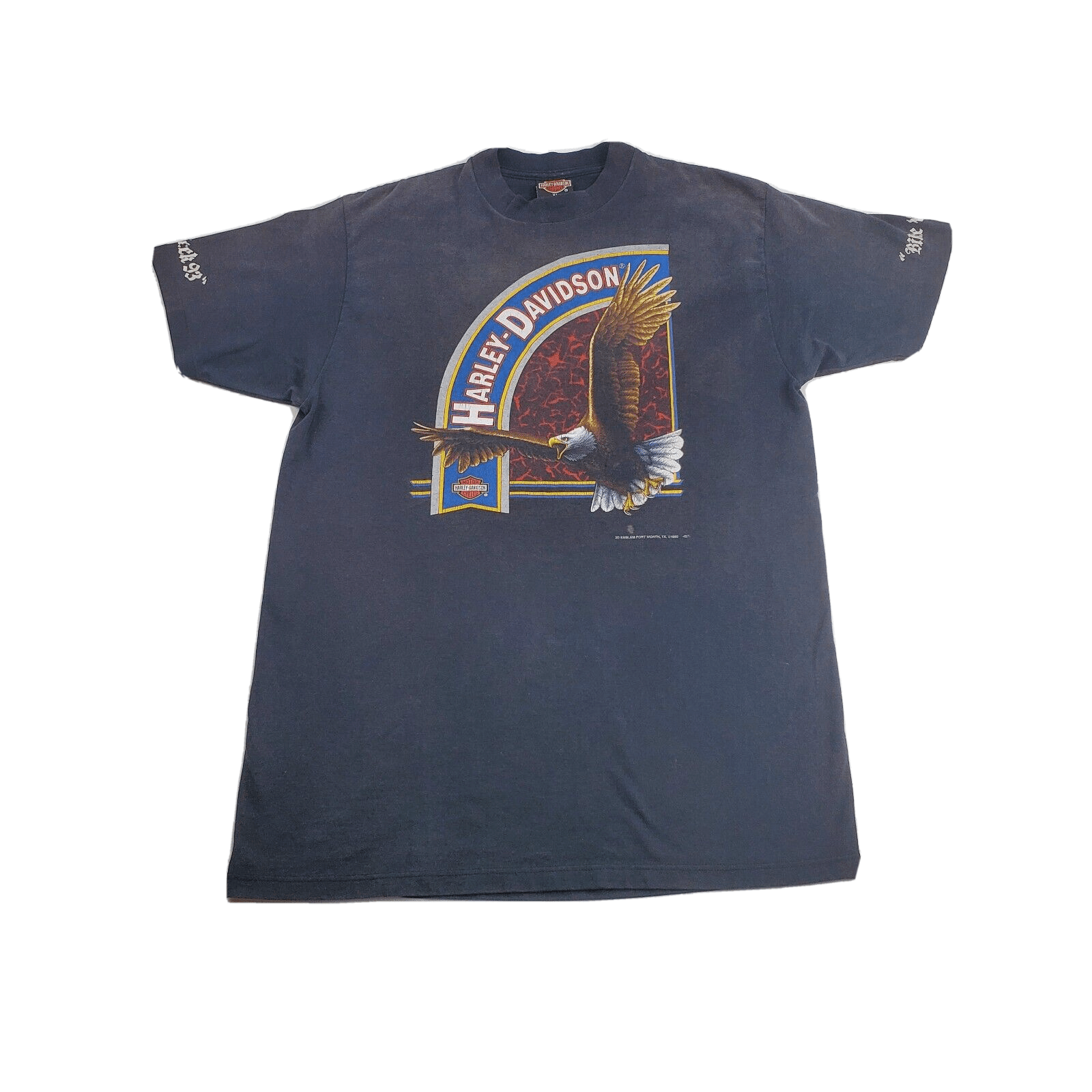 Harley Davidson Harley Davidson 3D Emblem Shirt XL Daytona Bald Eagle Bike | Grailed