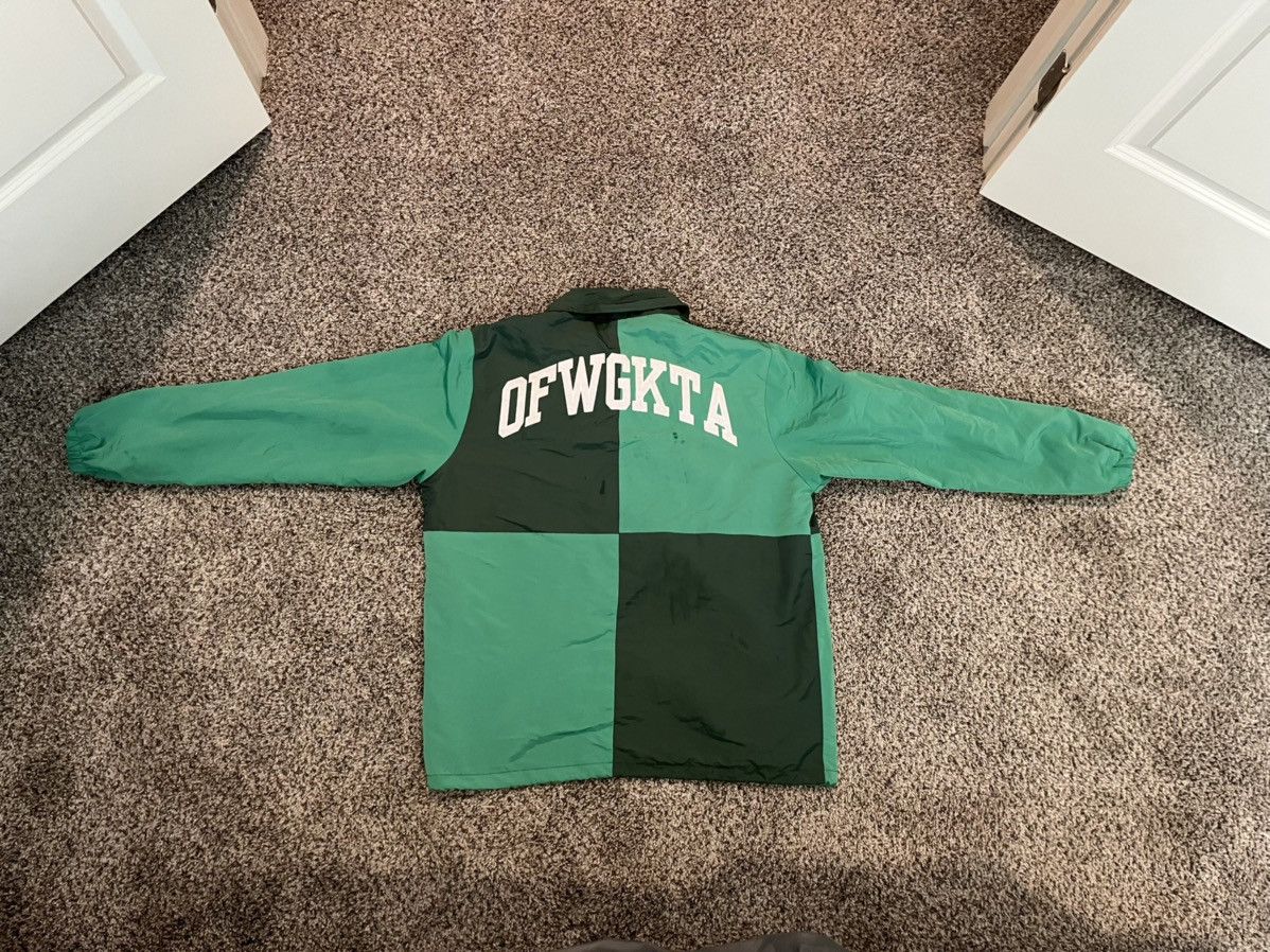 Odd Future × Tyler The Creator Odd Future Green Colorblock Coaches ...