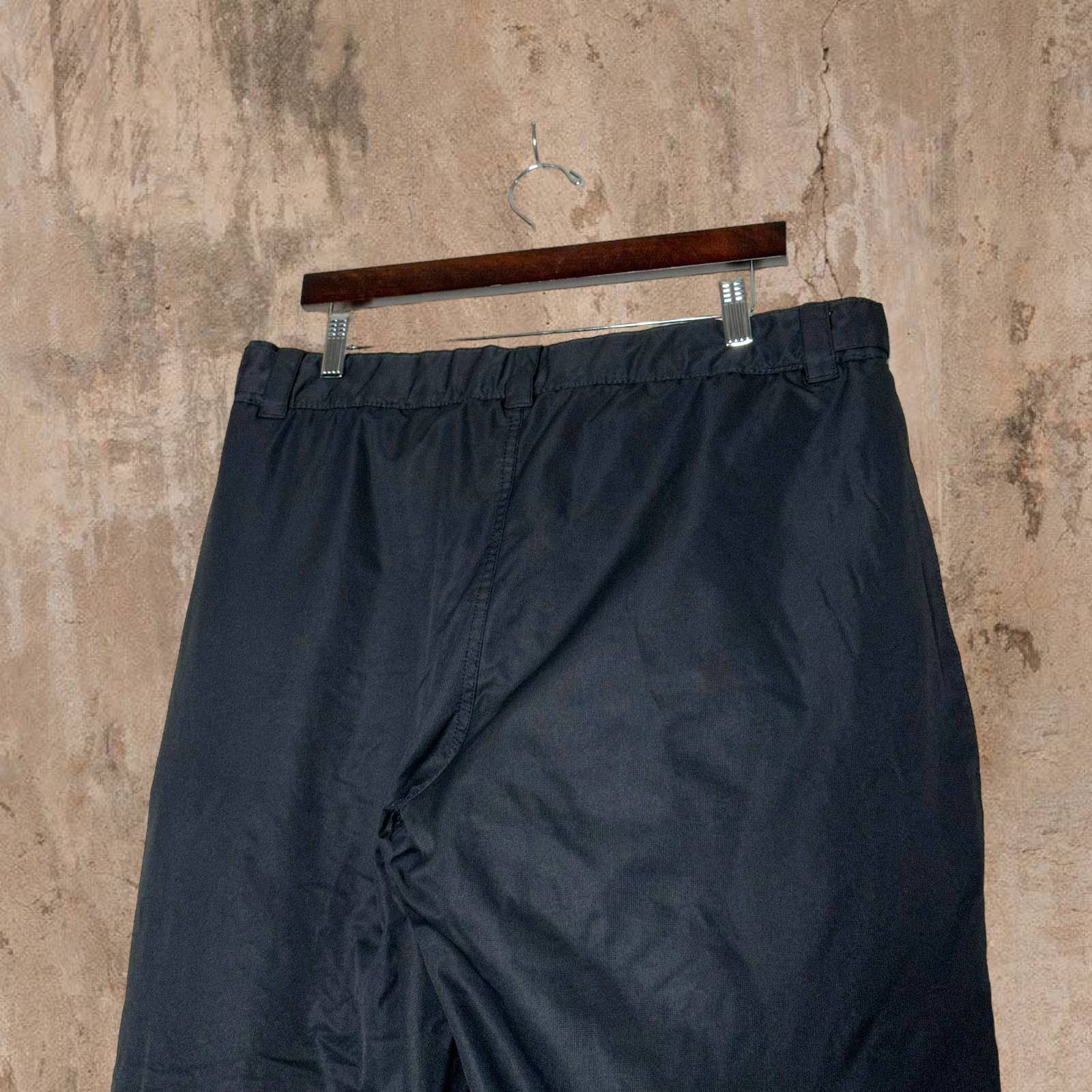 Vintage Jet Black Snow Pants Baggy Fit Arctix | Grailed