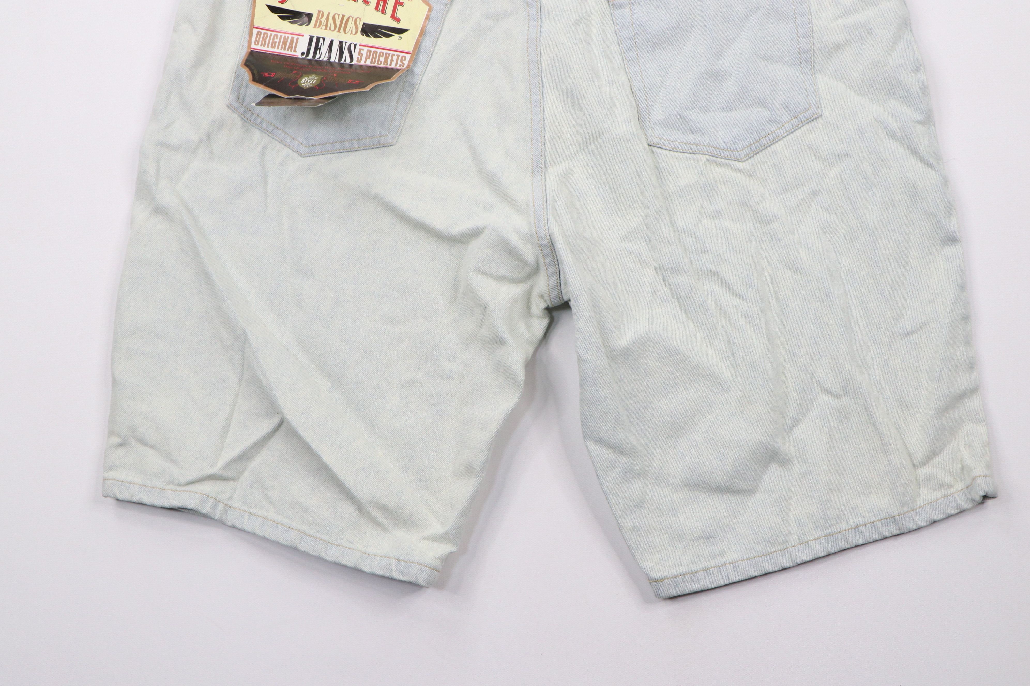 Vintage NOS Vintage 90s Streetwear Baggy Fit Denim Jeans Shorts 42 ...