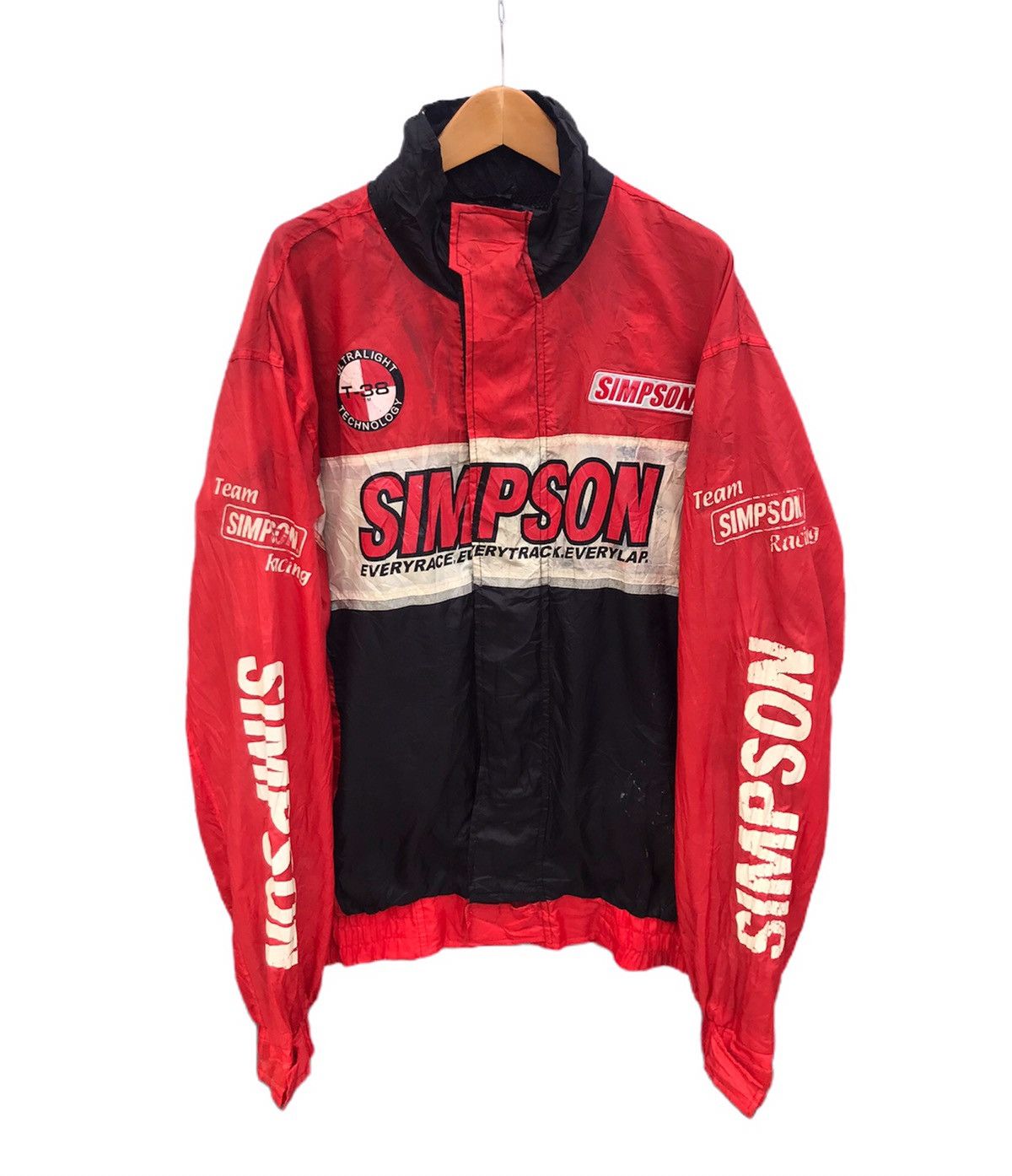 Vintage Team Simpson racing jacket | Grailed