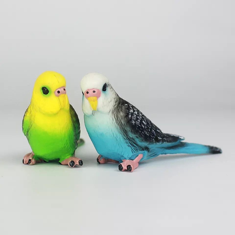 Toys Mccoy Creative Simulation Parrot Parakeet Miniature | Grailed
