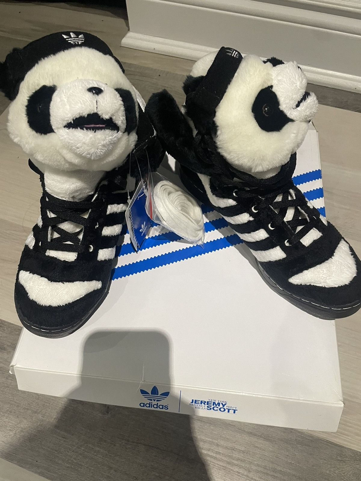 Adidas adidas x Jeremy scott wings panda bear | Grailed