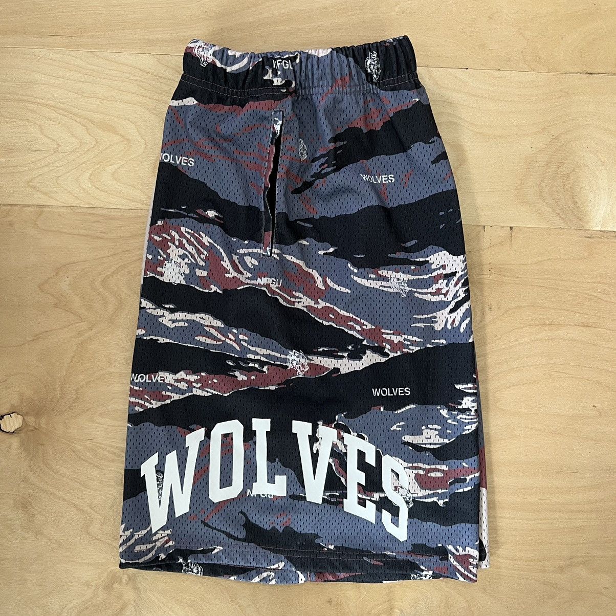 Streetwear Darc Sport Wolves Shorts 2XL Multicolor Camouflage Summer ...