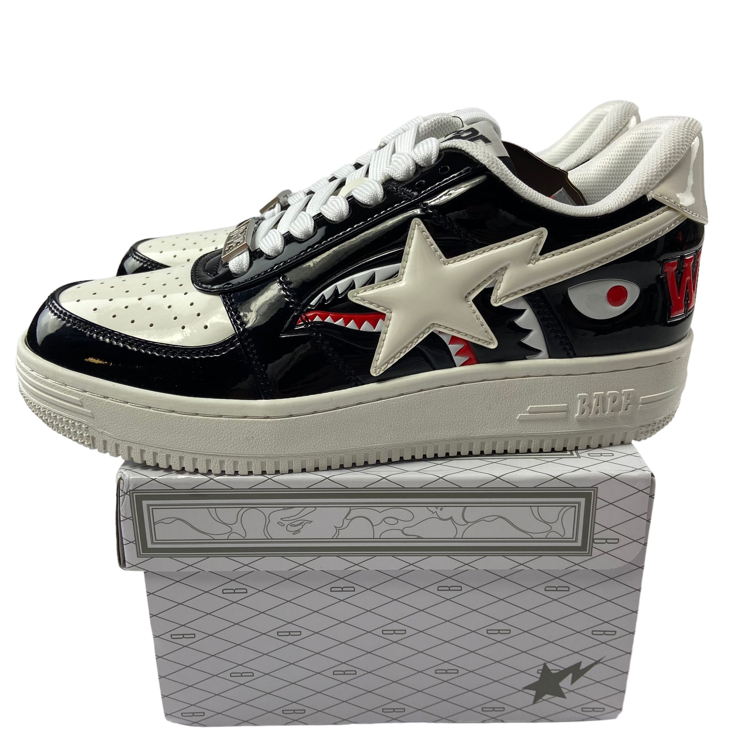 Bape NEW bape shark face bapesta | Grailed