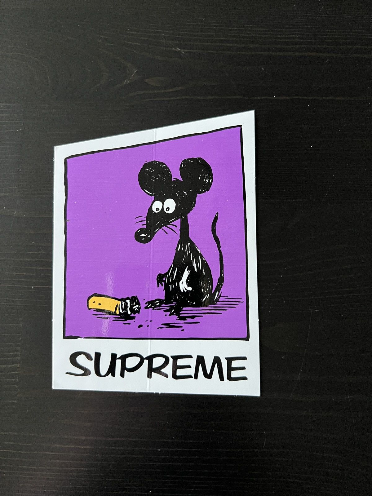 Supreme Supreme Mouse Sticker SS21 Purple | Grailed