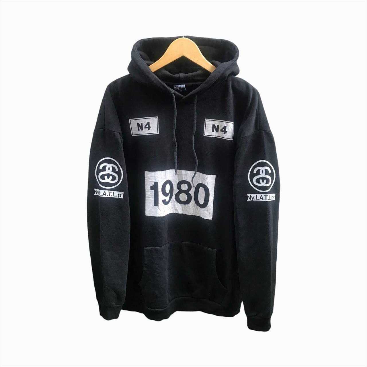 Streetwear × Stussy × Vintage Stussy x Custom Made No4 1980 Hoodie ... Streetwear × Stussy × Vintage Stussy x Custom Made No4 1980 Hoodie ...