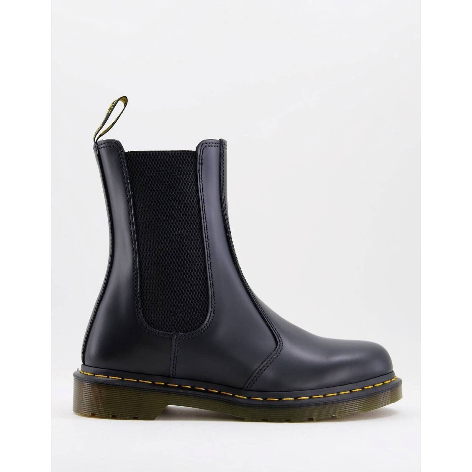 Dr. Martens Dr. Martens 2976 Hi Black Leather Chelsea Boots - Size 10 ...